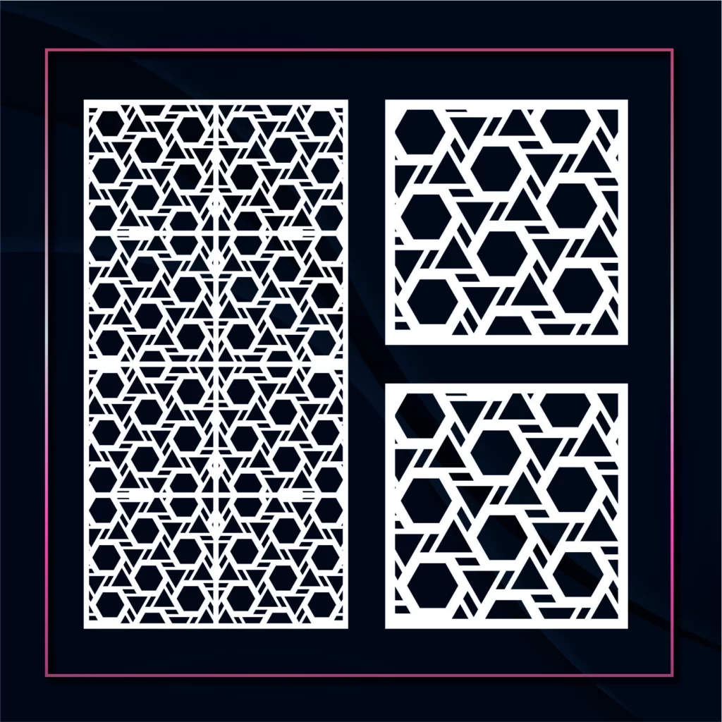 Elegant CNC Jali Patterns for Every Project - Nestarq Digital Store