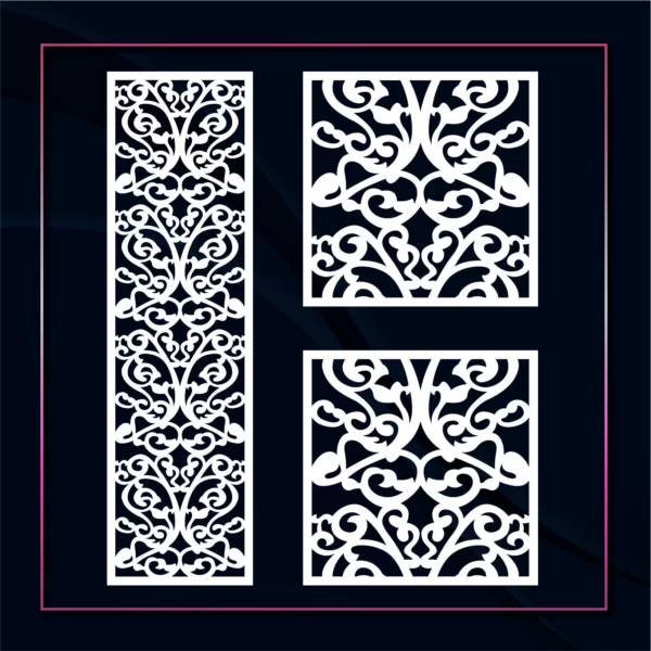 High-Quality Jali Patterns for CDR Download - Nestarq Digital Store